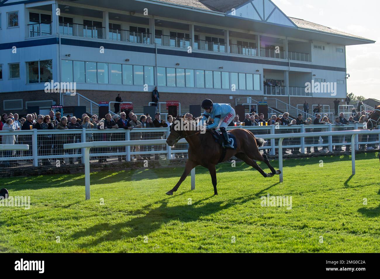 Windsor, Berkshire, UK. 10th October, 2022. Horse Broadspear ridden by ...