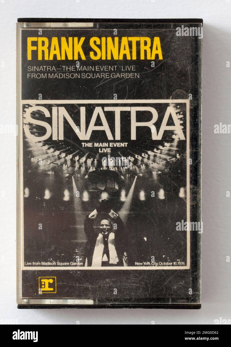 Frank Sinatra The Main Event Live Music Cassette Stock Photo - Alamy
