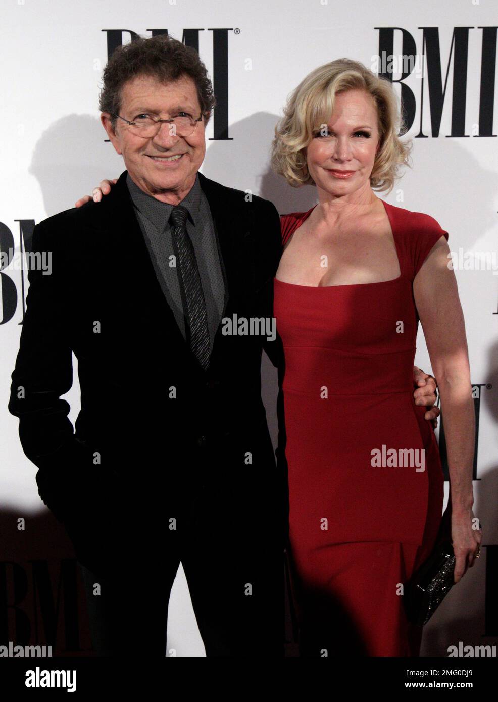 FILE - Mac Davis and his wife Lise Kristen Gerard appear at the 63rd ...