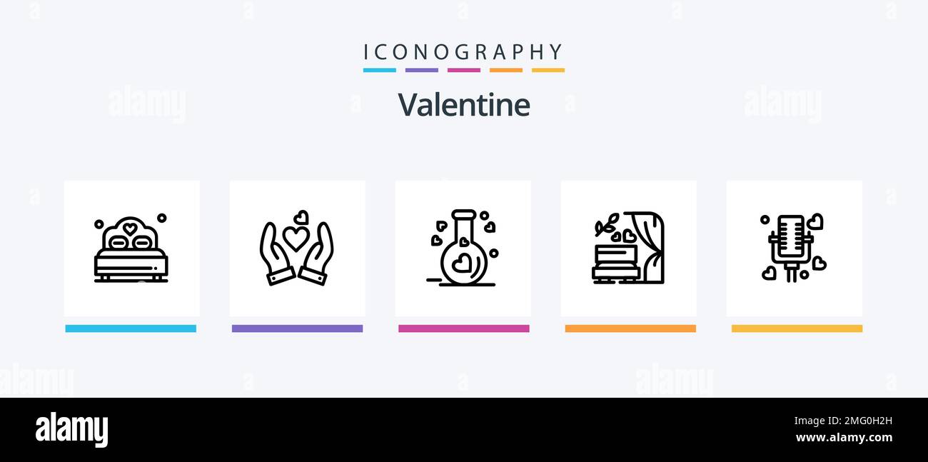 Valentine Line 5 Icon Pack Including rabbit. loving. user. love ...