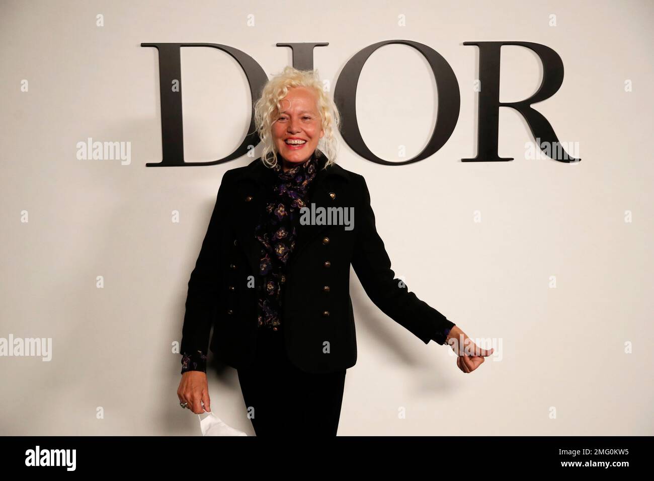 German photographer Ellen von Unwerth poses before Dior's Spring-Summer ...