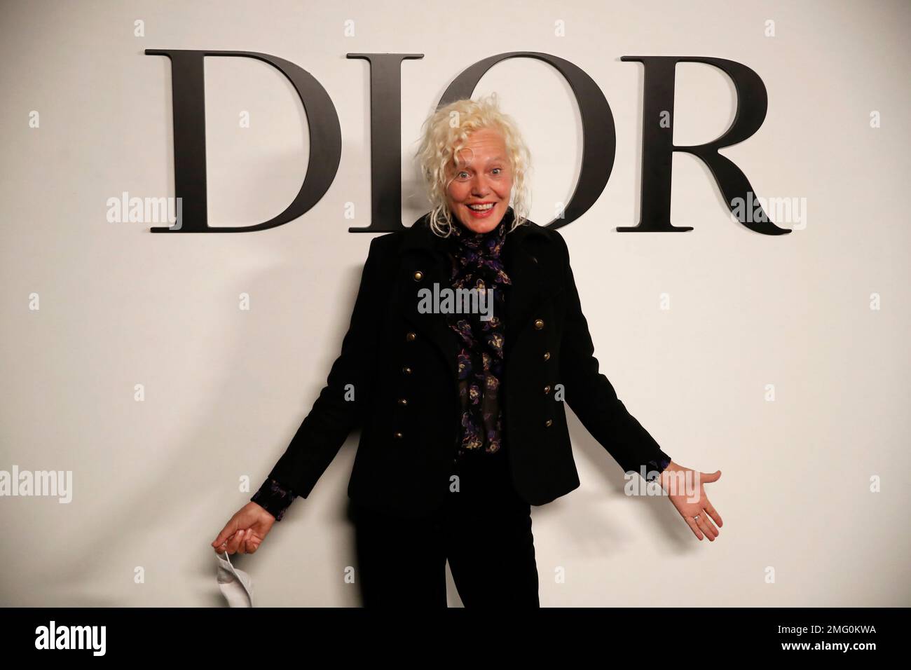 German photographer Ellen von Unwerth poses before Dior's Spring-Summer ...