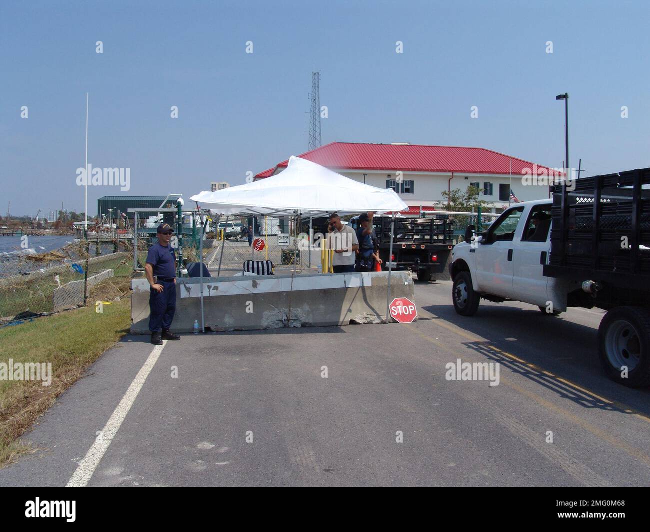 ESU Incident Command Post New Orleans - Commandant Thomas H. Collins ...