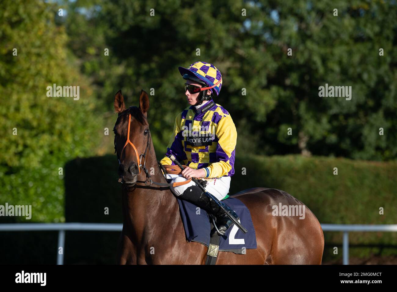 Windsor, Berkshire, UK. 10th October, 2022. Horse Eklil ridden by ...