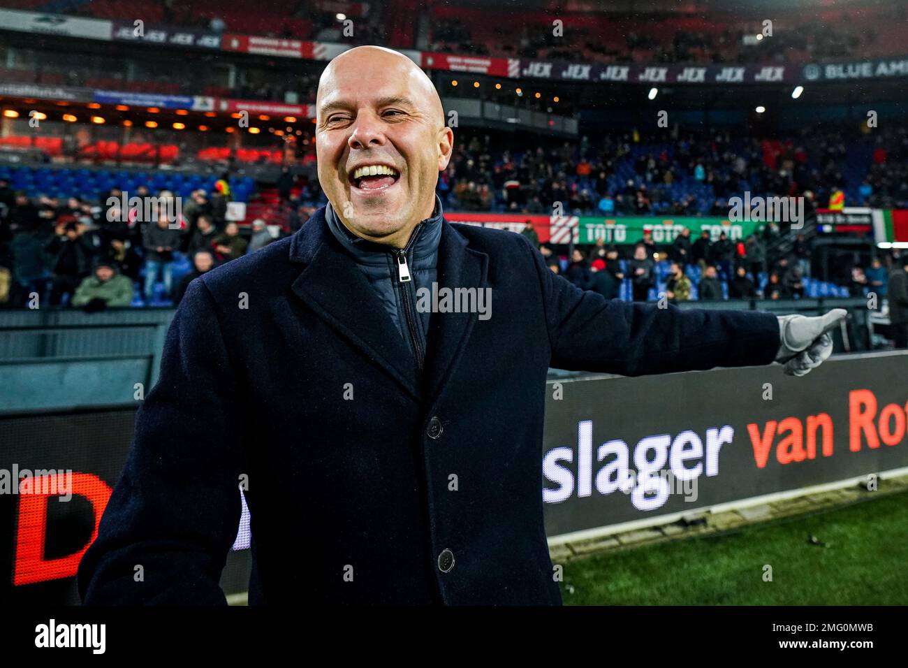 Rotterdam - Feyenoord coach Arne Slot during the match between ...