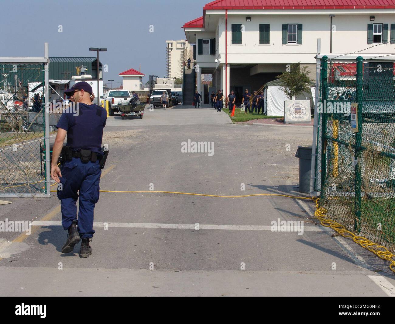 ESU Incident Command Post New Orleans - Commandant Thomas H. Collins ...