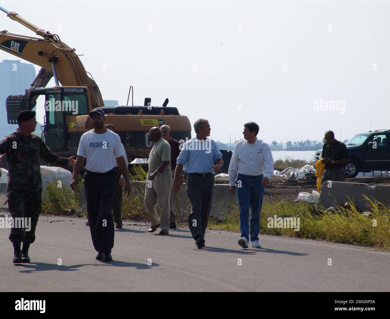 ESU Incident Command Post New Orleans - Commandant Thomas H. Collins ...
