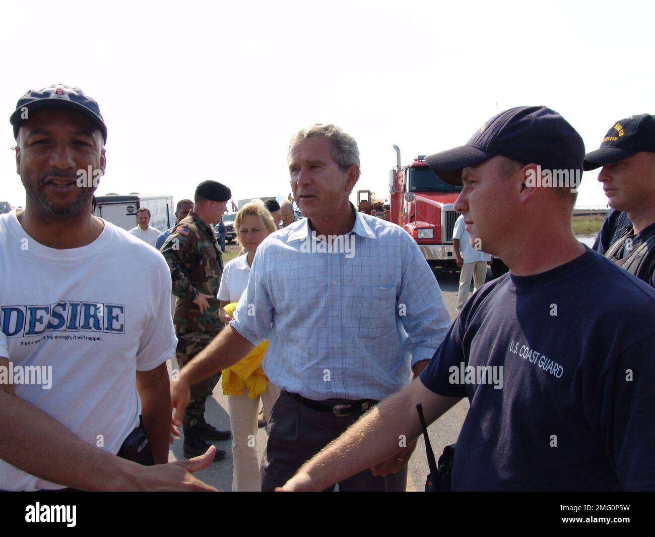 ESU Incident Command Post New Orleans - Commandant Thomas H. Collins ...