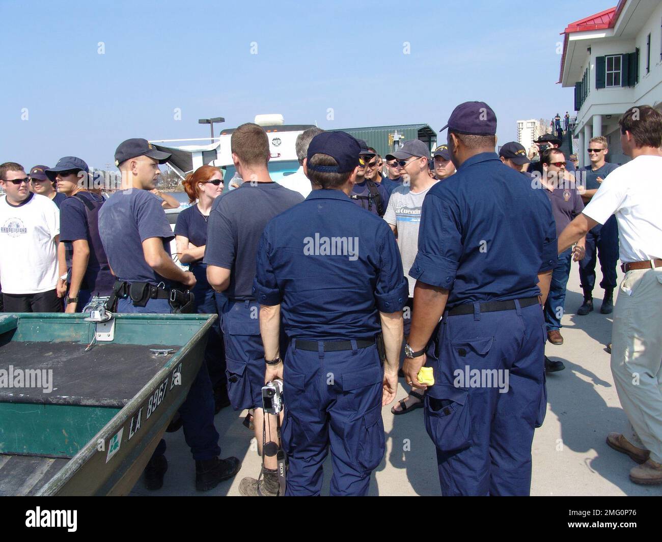 ESU Incident Command Post New Orleans - Commandant Thomas H. Collins ...