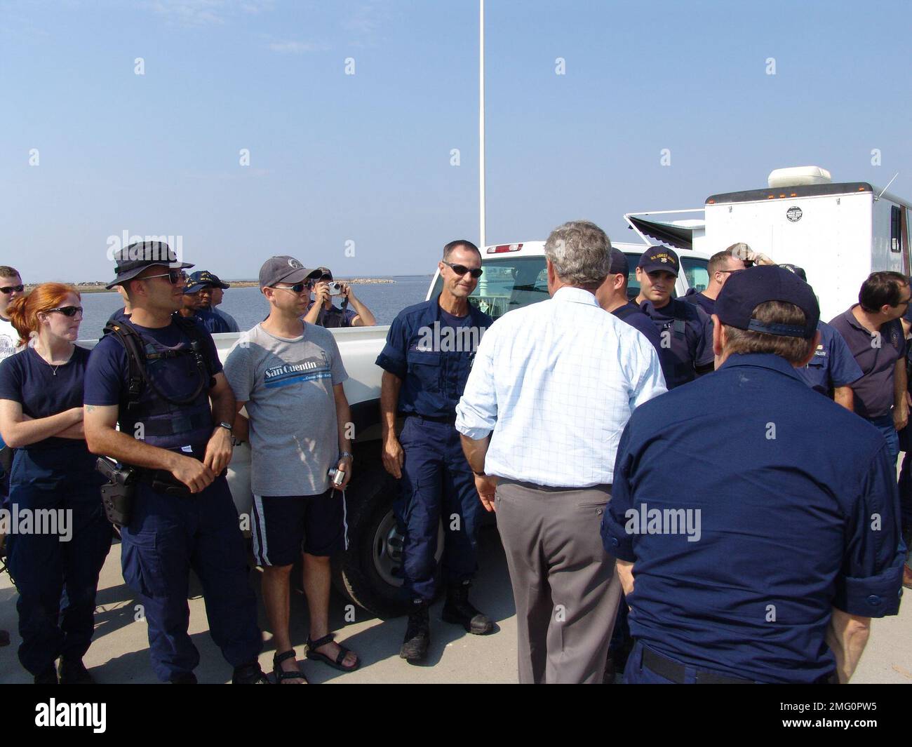 ESU Incident Command Post New Orleans - Commandant Thomas H. Collins ...