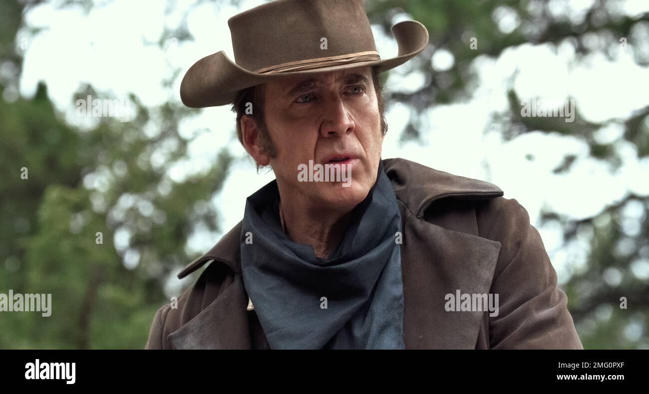 USA. Nicolas Cage in a scene from (C)Saban Films new film : The Old Way ...