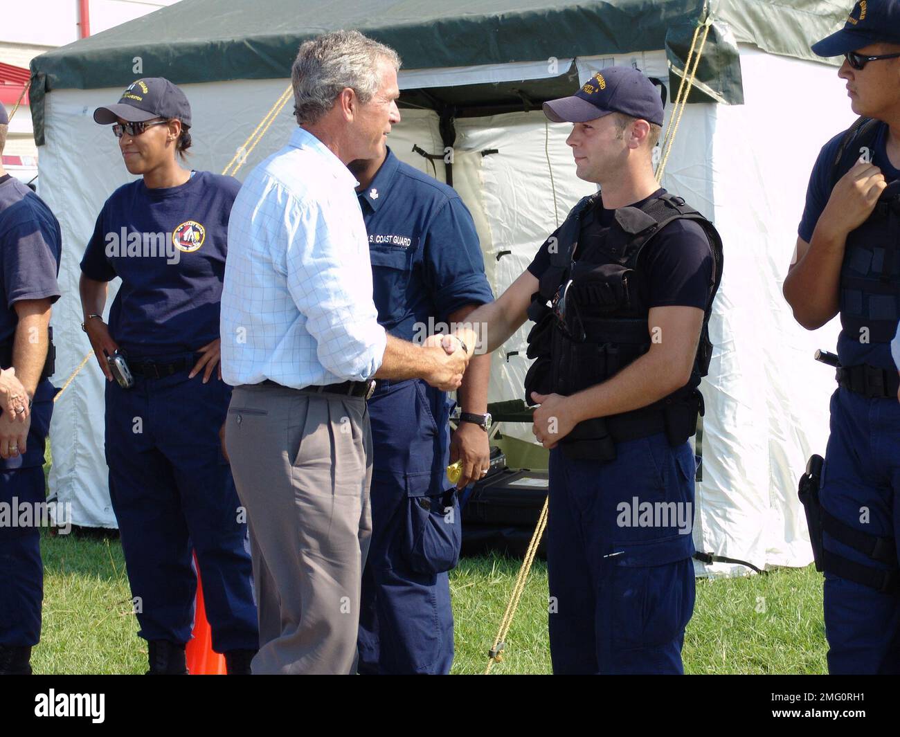 ESU Incident Command Post New Orleans - Commandant Thomas H. Collins ...