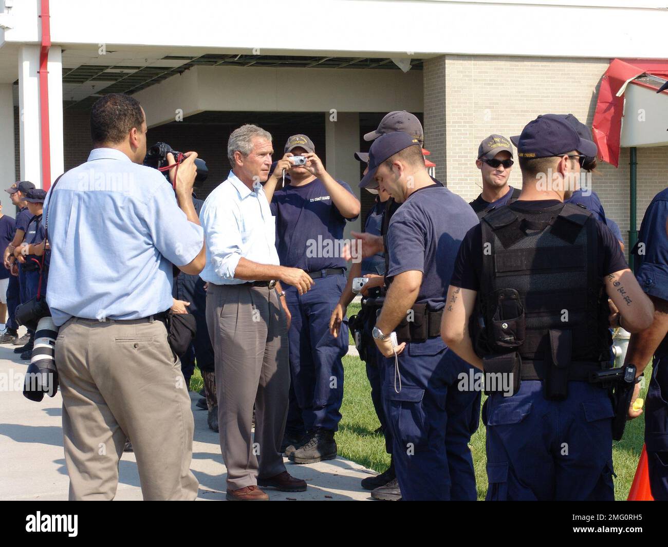 ESU Incident Command Post New Orleans - Commandant Thomas H. Collins ...