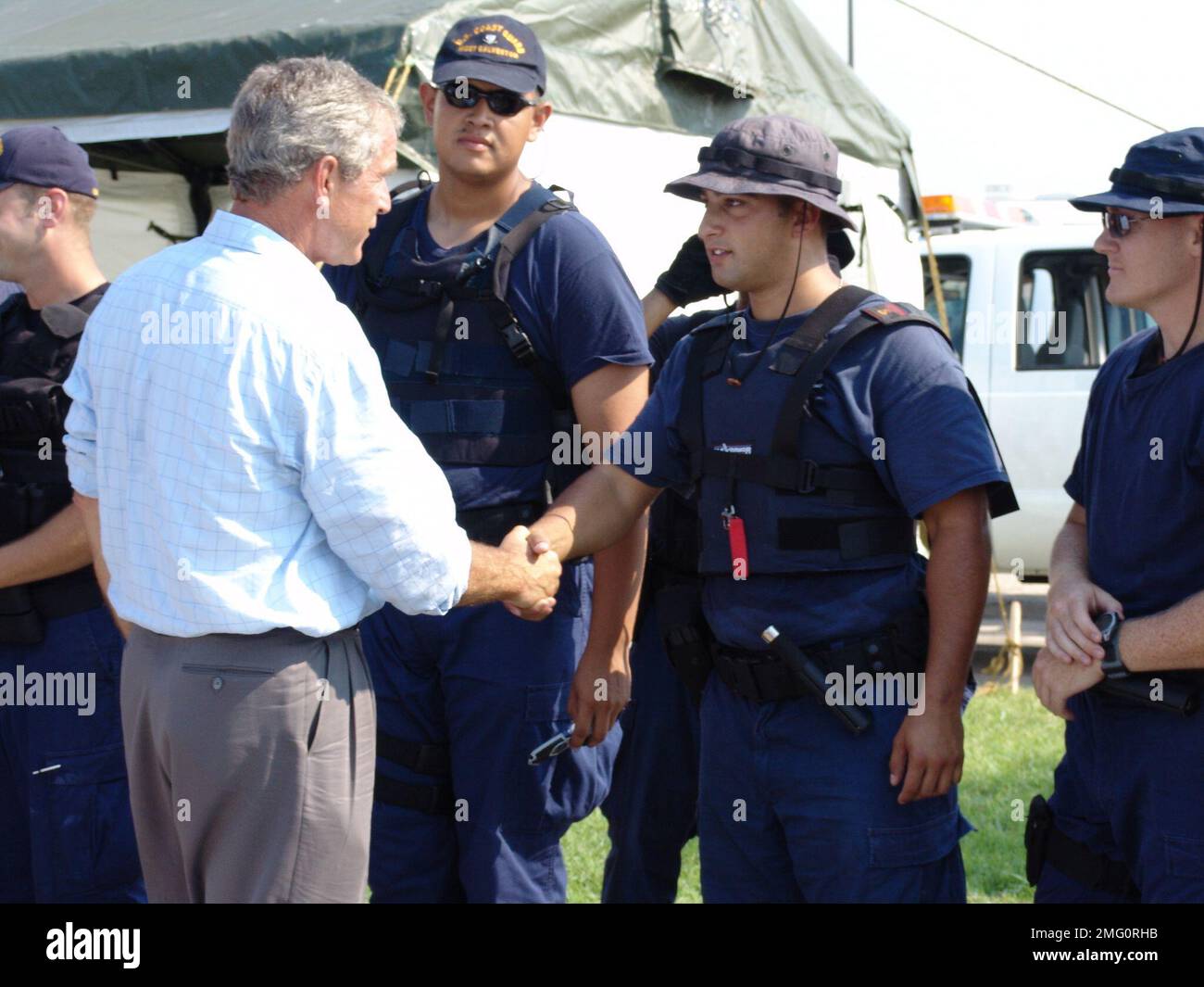 ESU Incident Command Post New Orleans - Commandant Thomas H. Collins ...