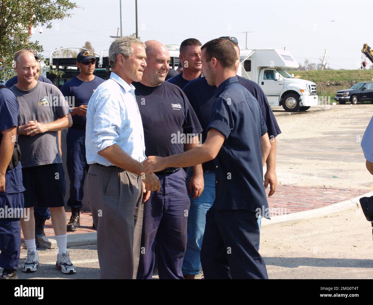 ESU Incident Command Post New Orleans - Commandant Thomas H. Collins ...