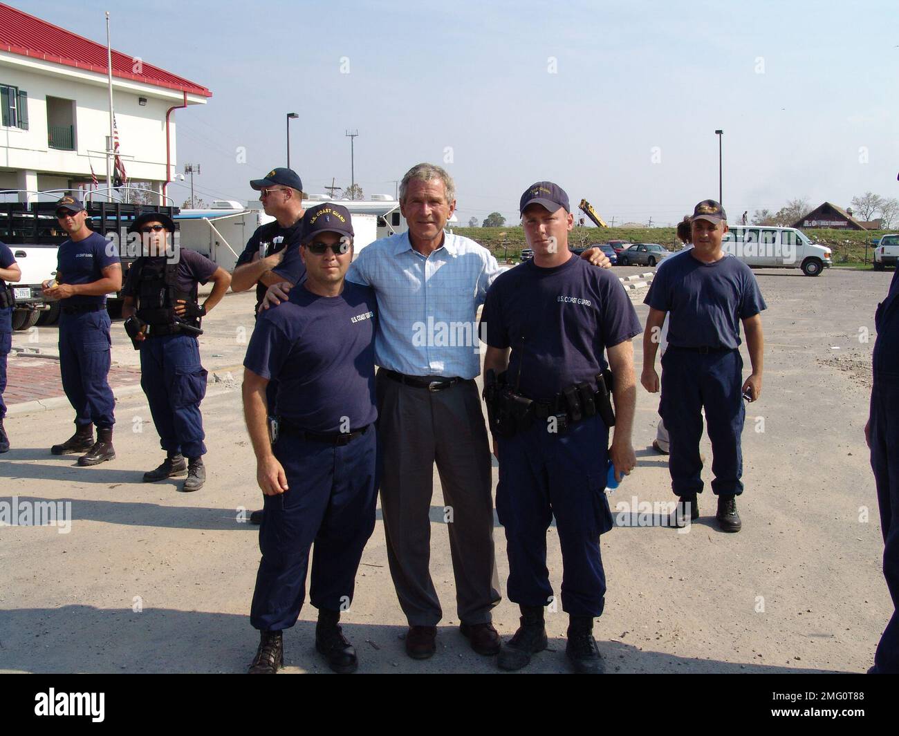 ESU Incident Command Post New Orleans - Commandant Thomas H. Collins ...