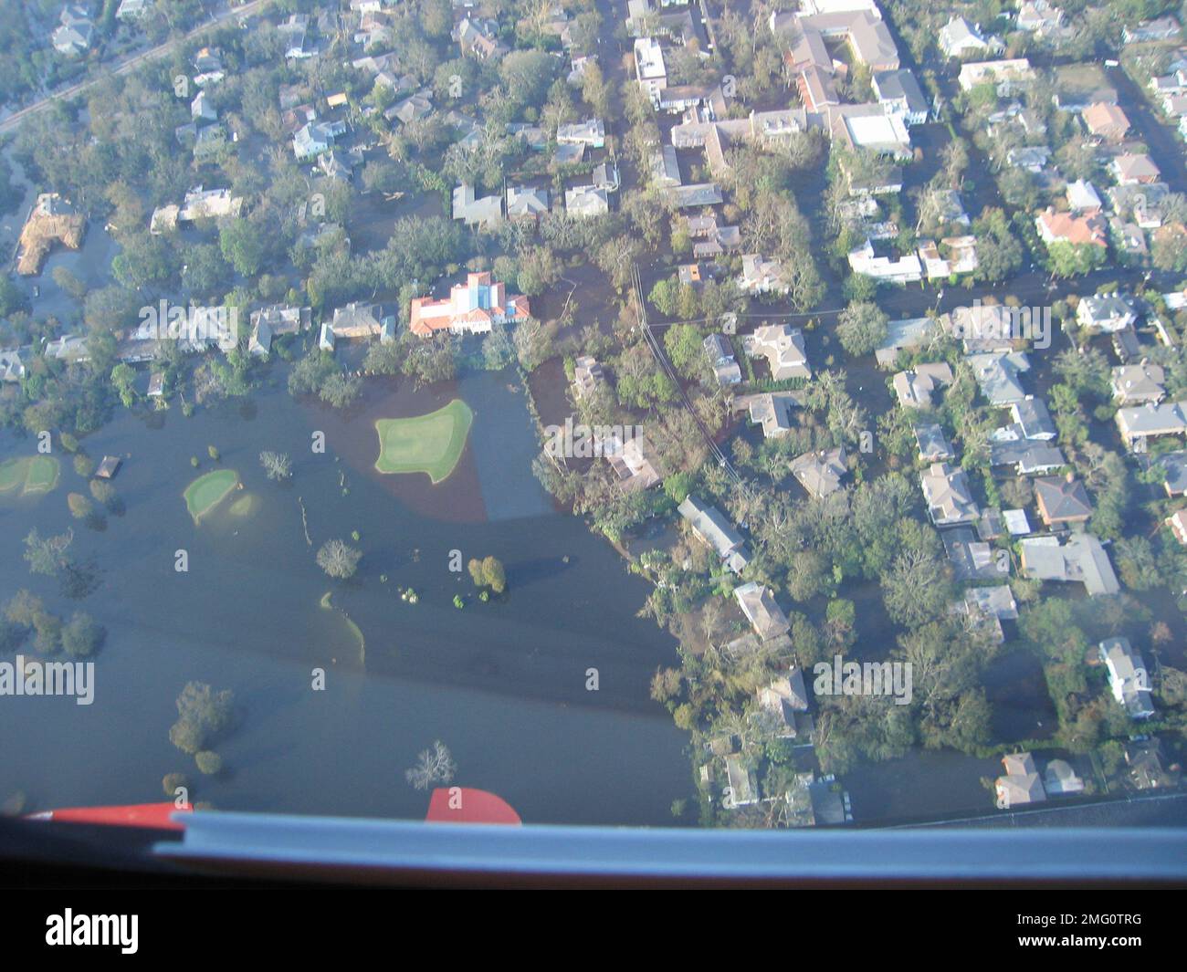 Aerial view flooding hurricane katrina hi-res stock photography and ...