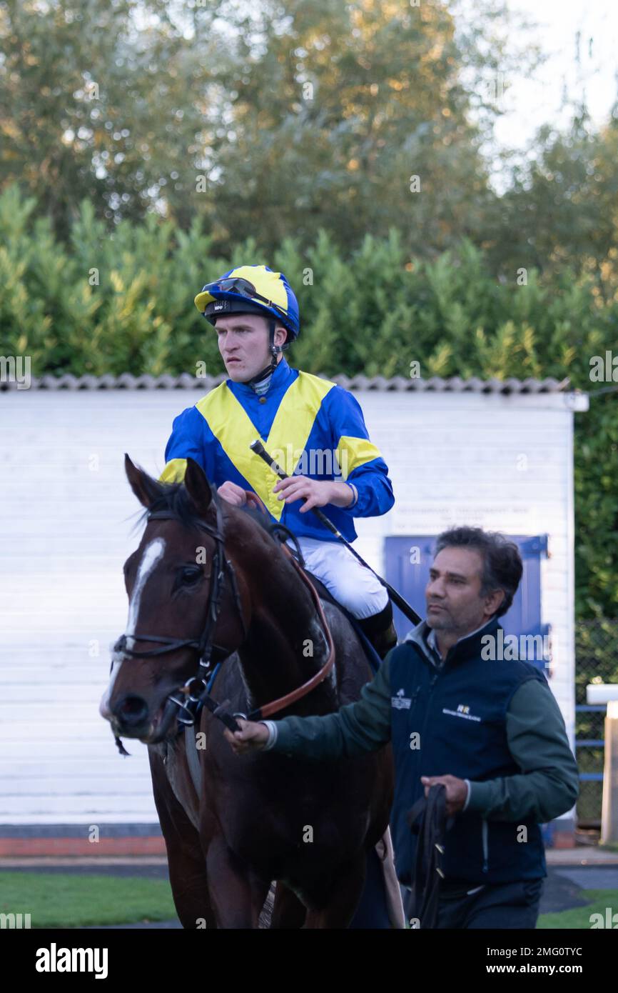 Windsor, Berkshire, UK. 10th October, 2022. Horse Tessy Lad ridden by ...