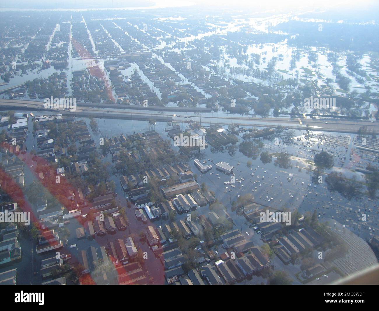 Aftermath - Flooding - Miscellaneous - 26-HK-36-435. wide aerial view ...
