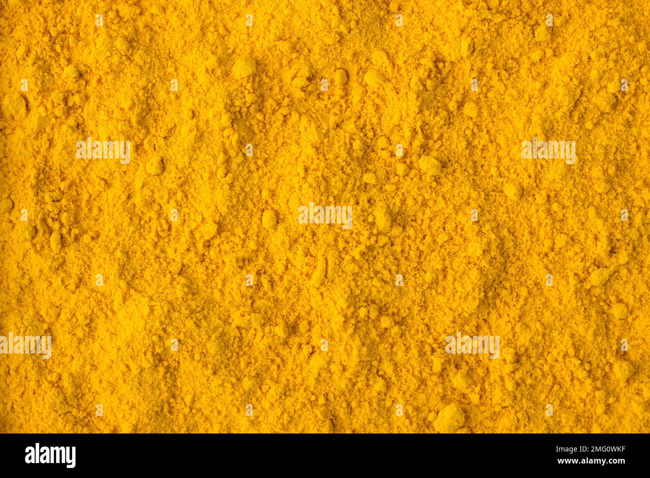 texture of saffron powder close-up, spice or seasoning as background ...
