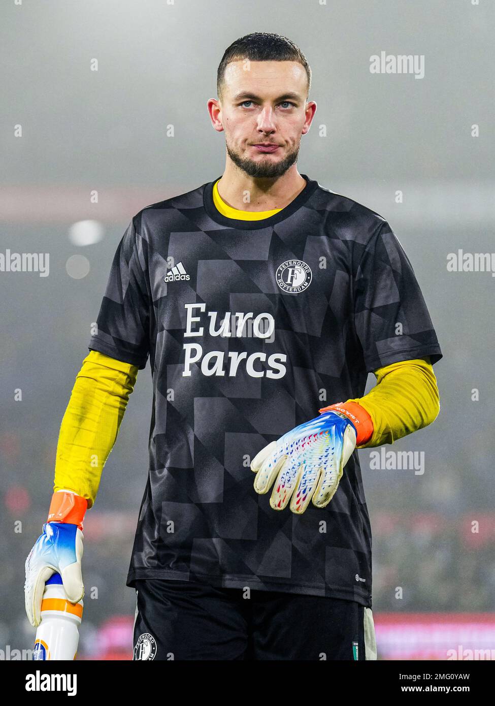 Rotterdam - Feyenoord keeper Justin Bijlow during the match between ...