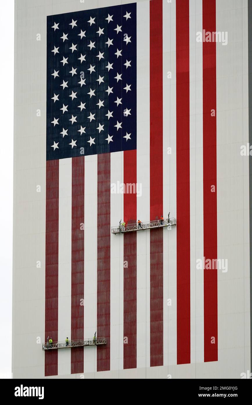 Nasa Vab Flag Painting On