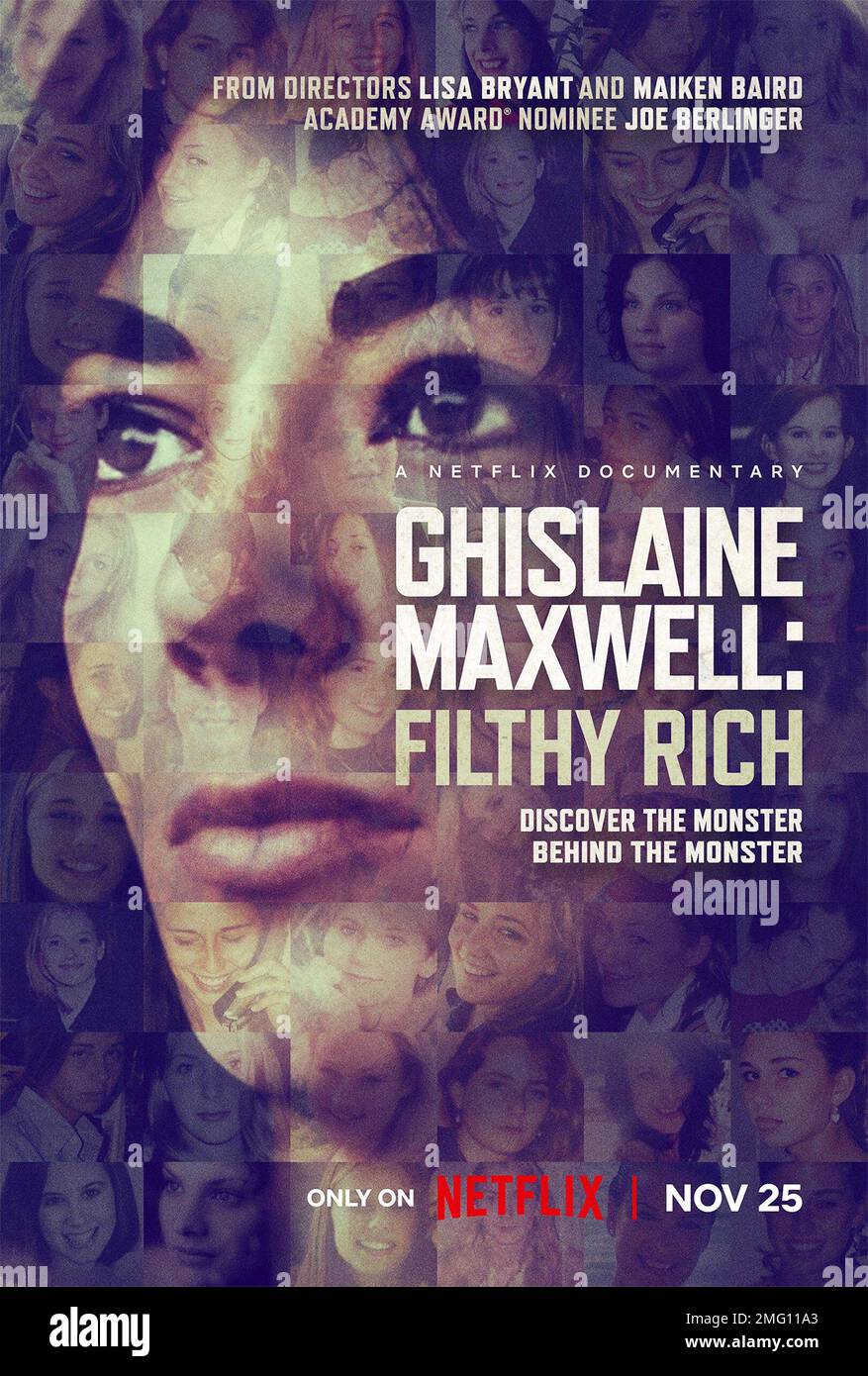 GHISLAINE MAXWELL: FILTHY RICH, US poster, Ghislaine Maxwell, 2022 ...
