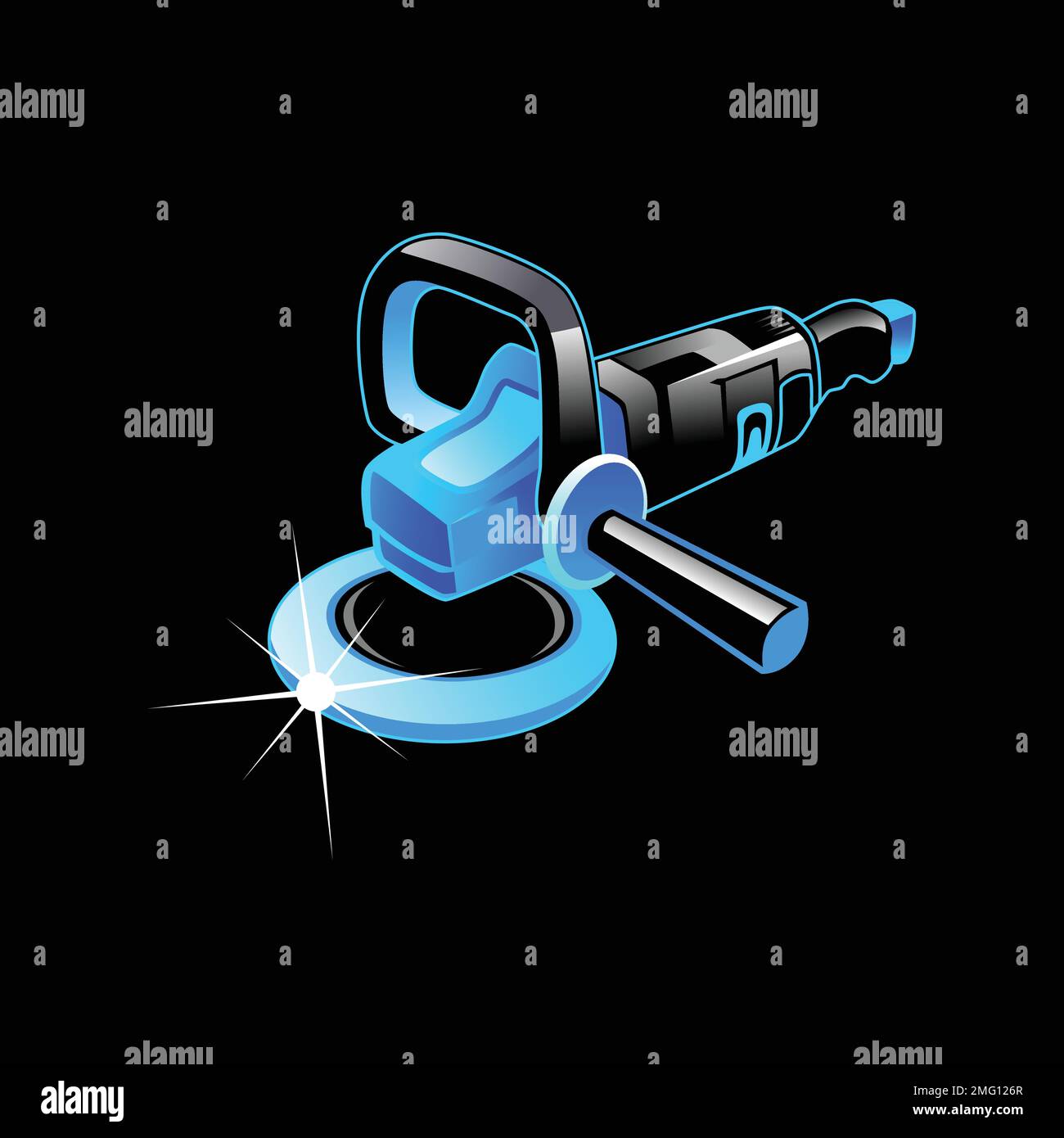 Polishing machine tool design vector Stock Vector Image & Art - Alamy