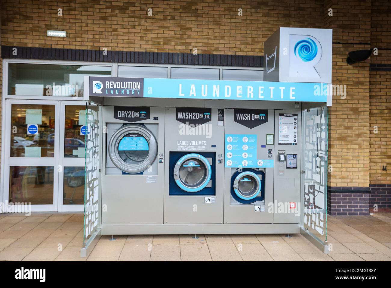 Revolution laundrette hi-res stock photography and images - Alamy