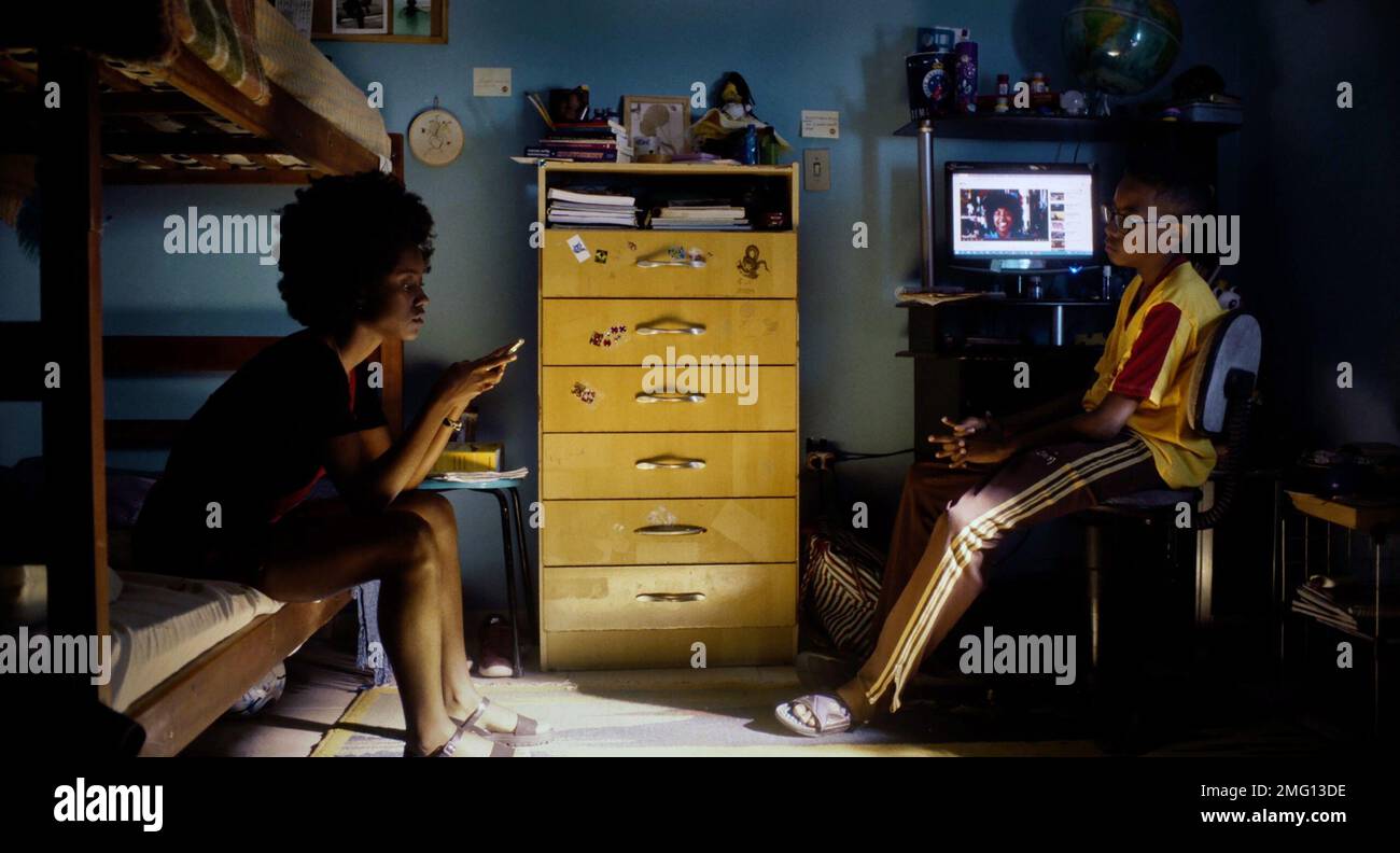 MARS ONE, (aka MARTE UM), from left: Camilla Damiao, Cicero Lucas, 2022. © Magnolia Pictures ...