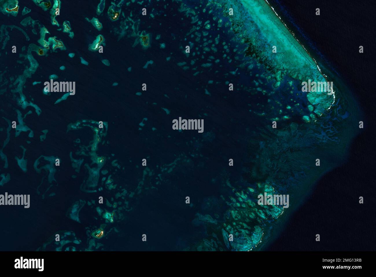 Great barrier reef map hi-res stock photography and images - Alamy