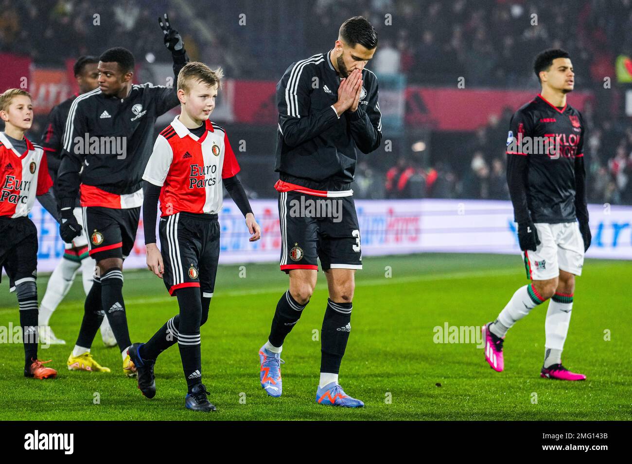 Rotterdam - David Hancko of Feyenoord during the match between ...