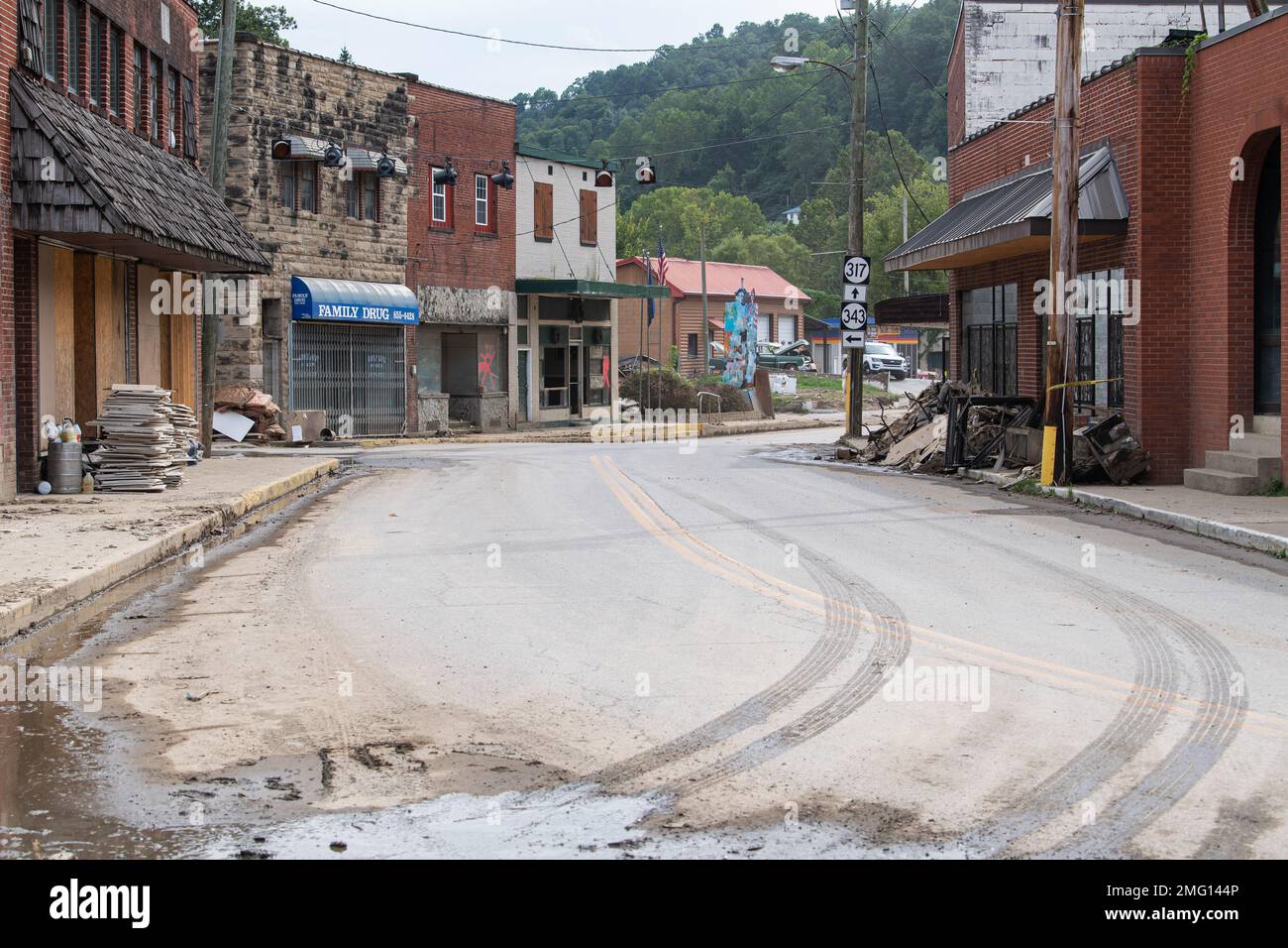 Damage and debris left behind after late July and early Aug. flooding ...