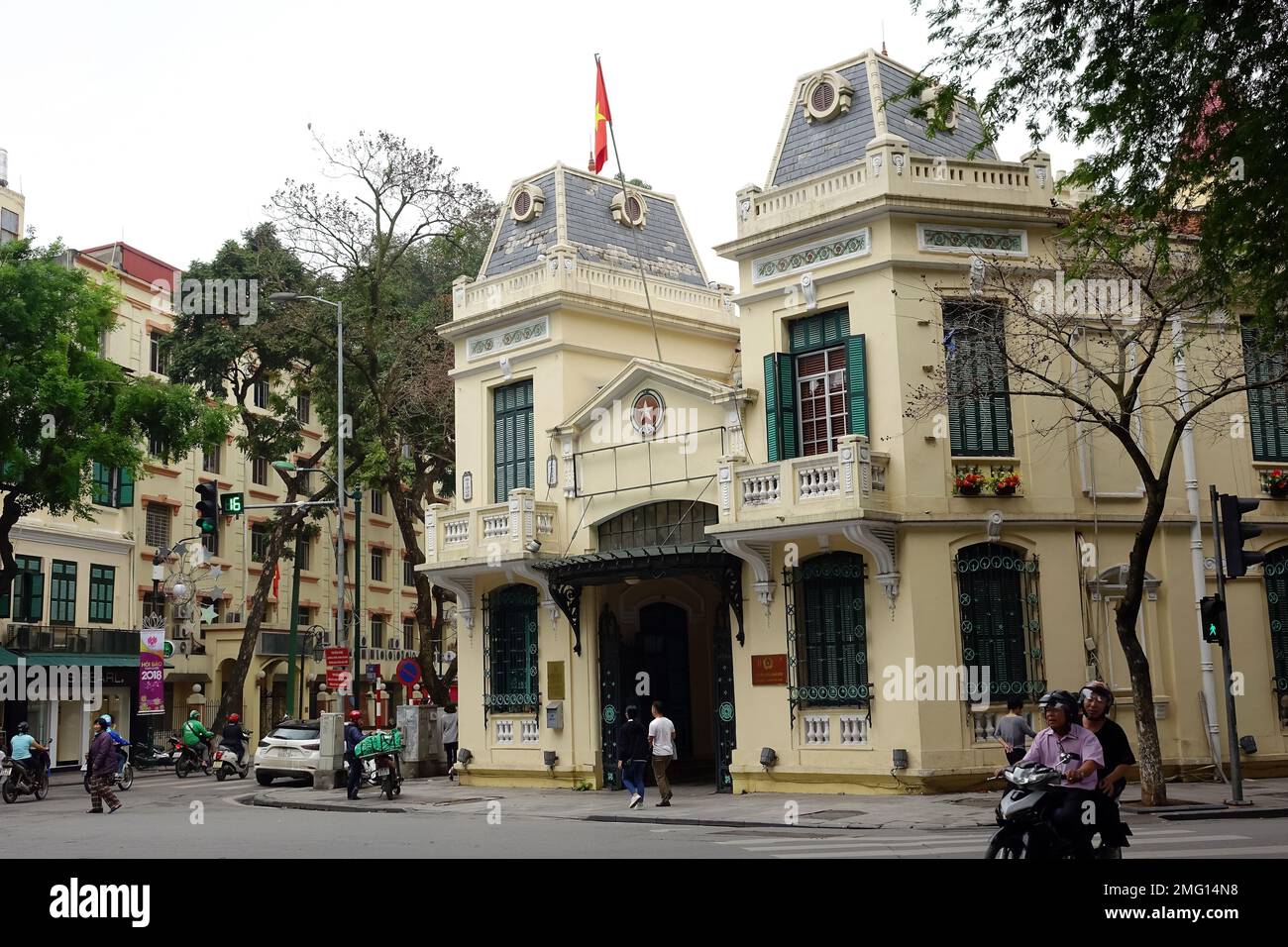 Buildings in old quarter of Hanoi, Hà Nội, Vietnam, Asia, UNESCO World ...
