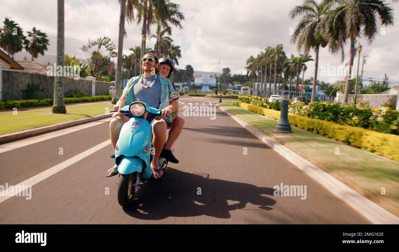 ONCE I WAS ENGAGED, from left: Bart Johnson, Tanner Gillman, 2021. © Samuel Goldwyn Films ...