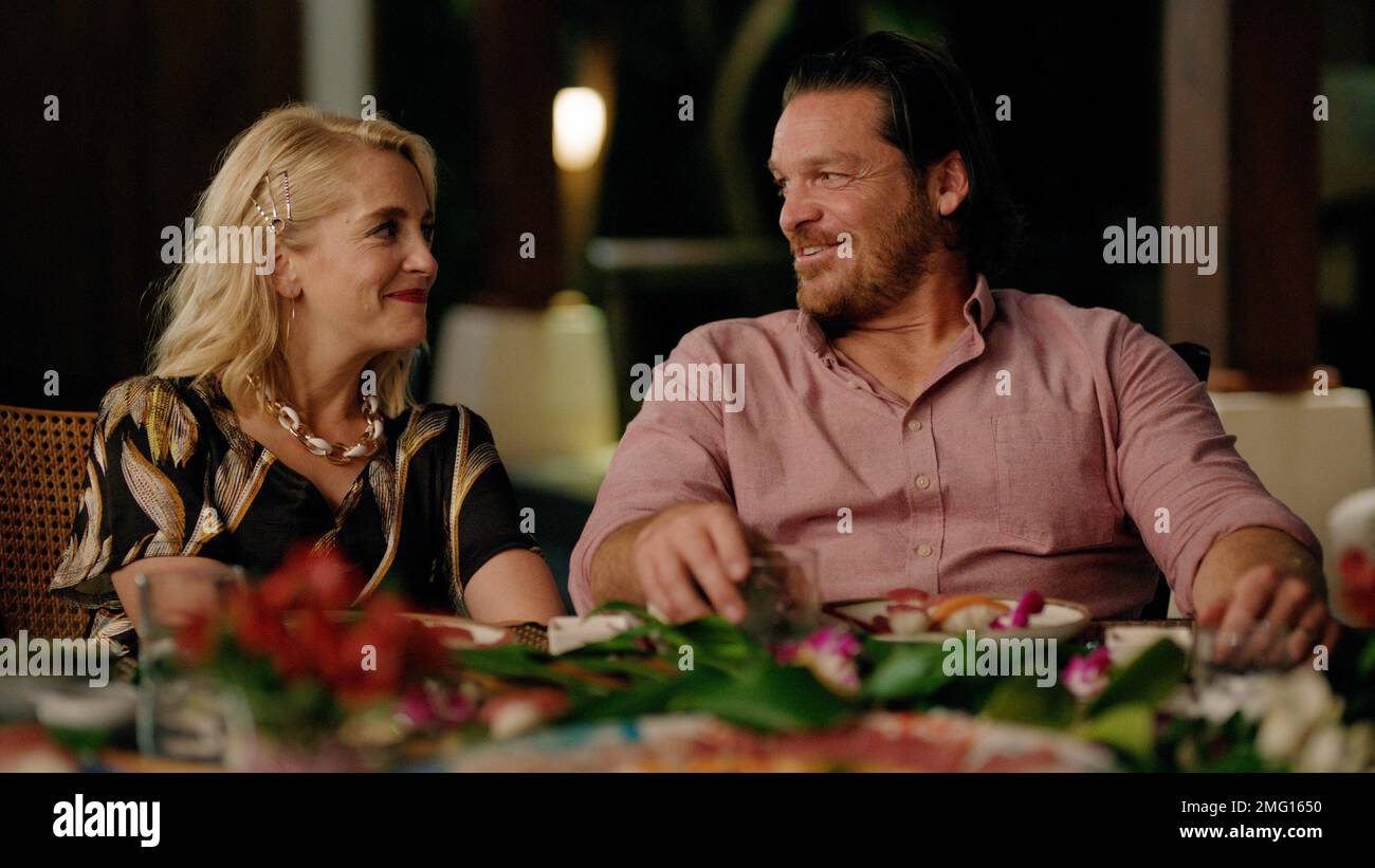 ONCE I WAS ENGAGED, from left: Lisa Clark, Bart Johnson, 2021. © Samuel ...