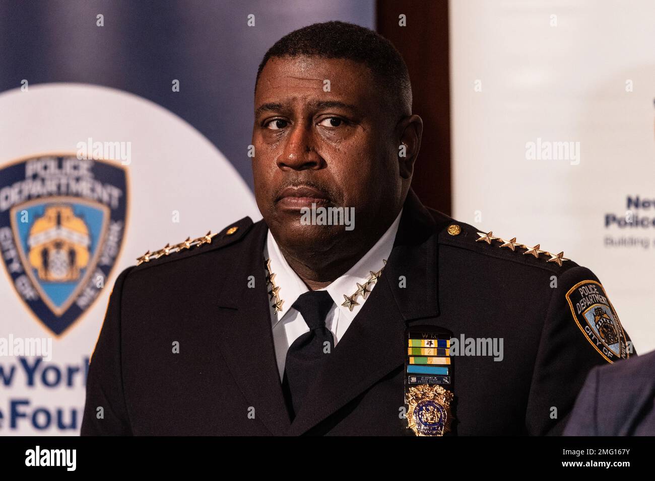 Chief of Department Jeffrey Maddrey attends Police Commissioner ...