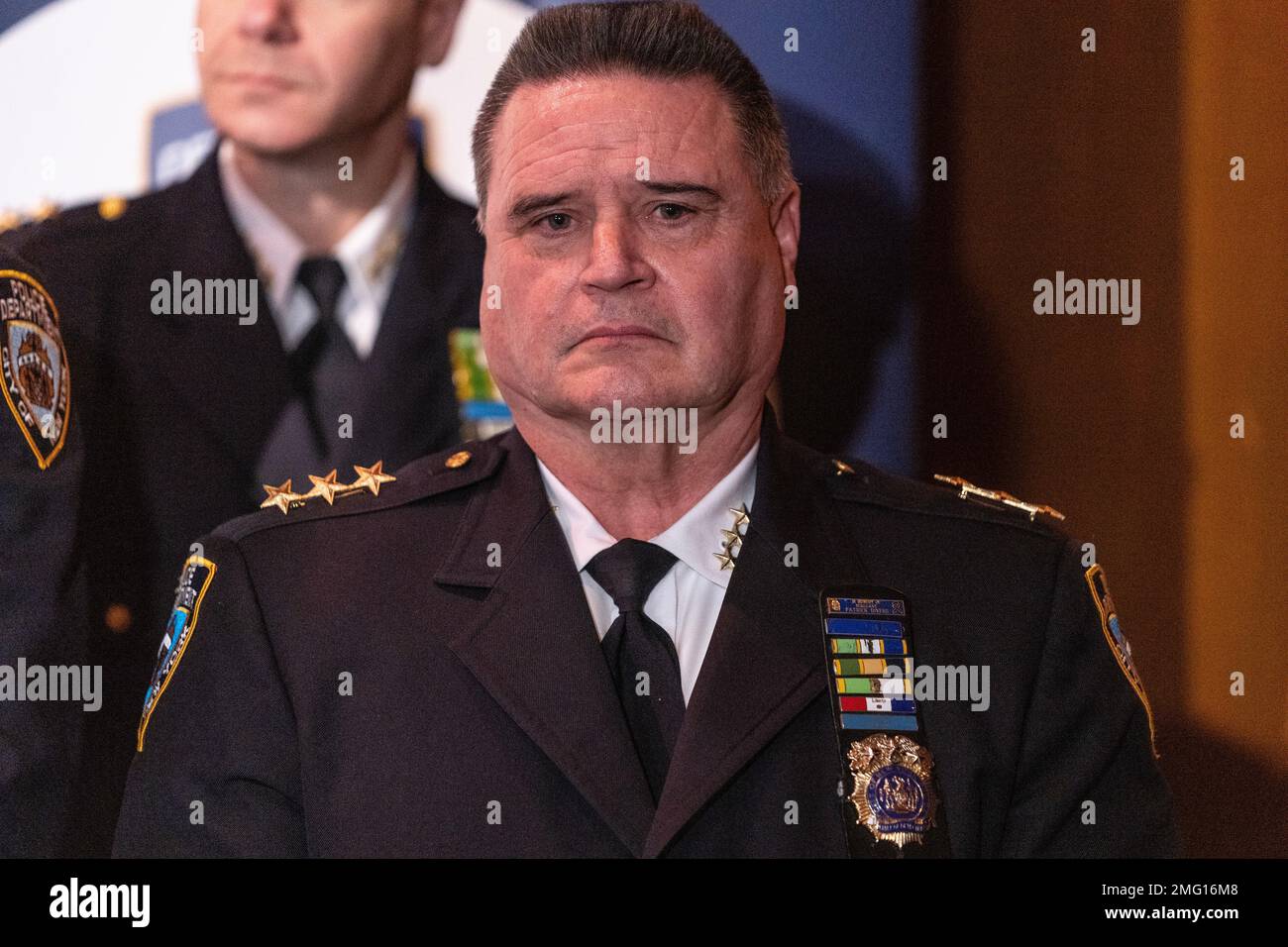 Chief of Detectives James Essig attends Police Commissioner Keechant ...