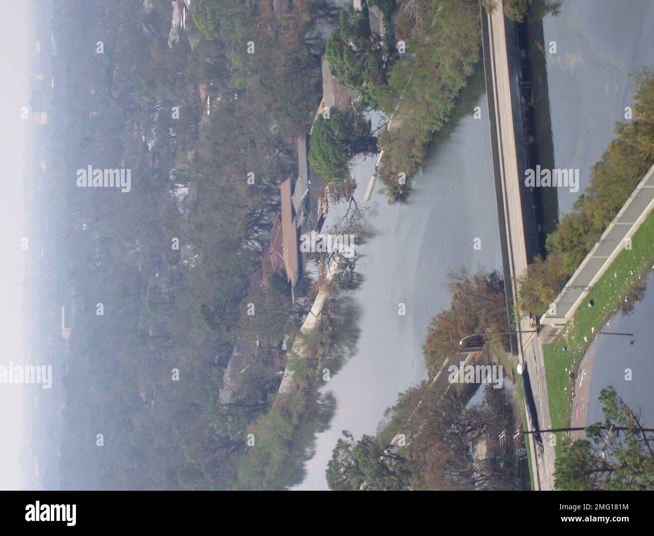 Aftermath - Flooding - Miscellaneous - 26-HK-36-156. aerial view of ...