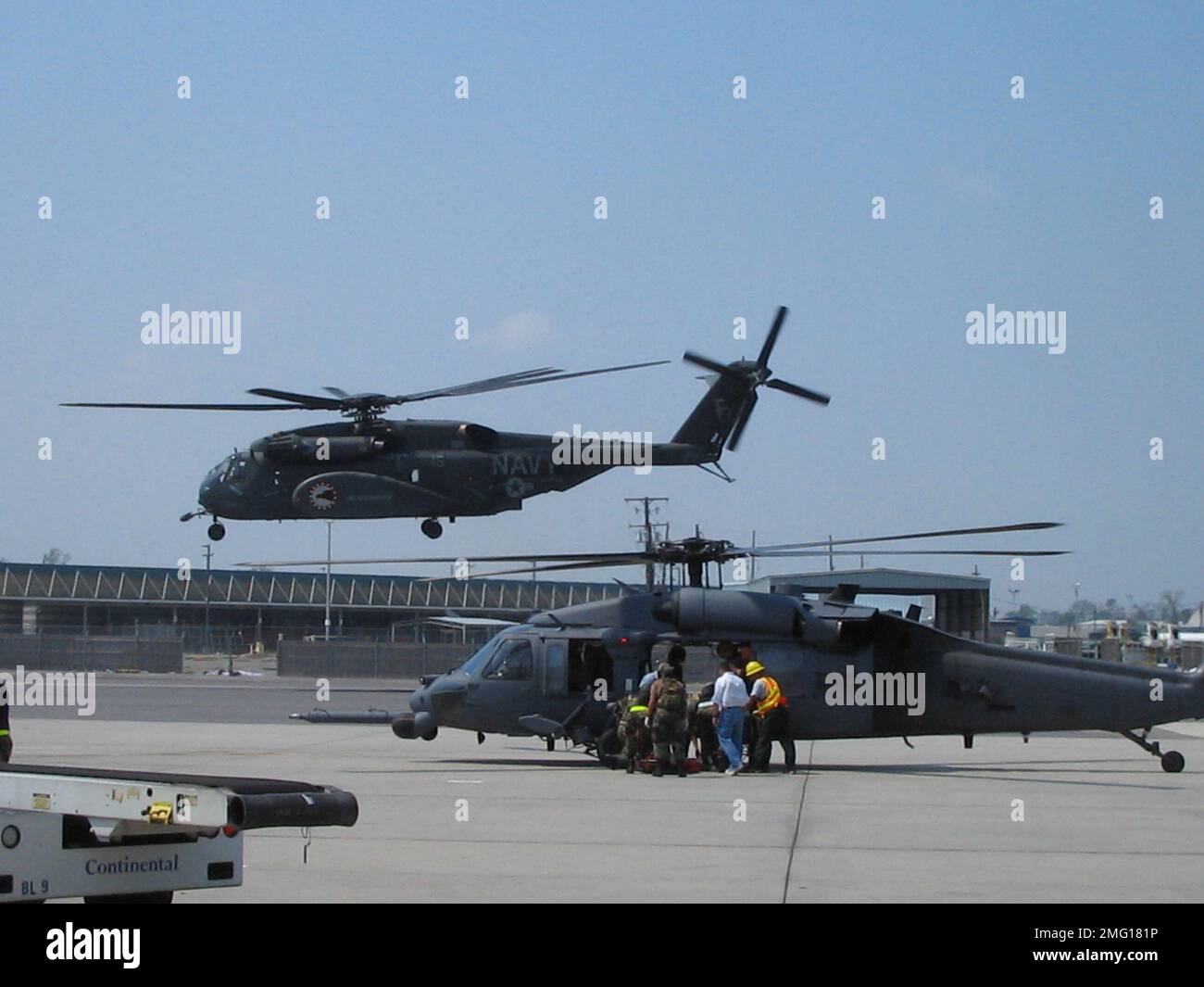 Operation Zephyr - 26-HK-154-66. Images from Lt. Williams. Hurricane Katrina Stock Photo - Alamy