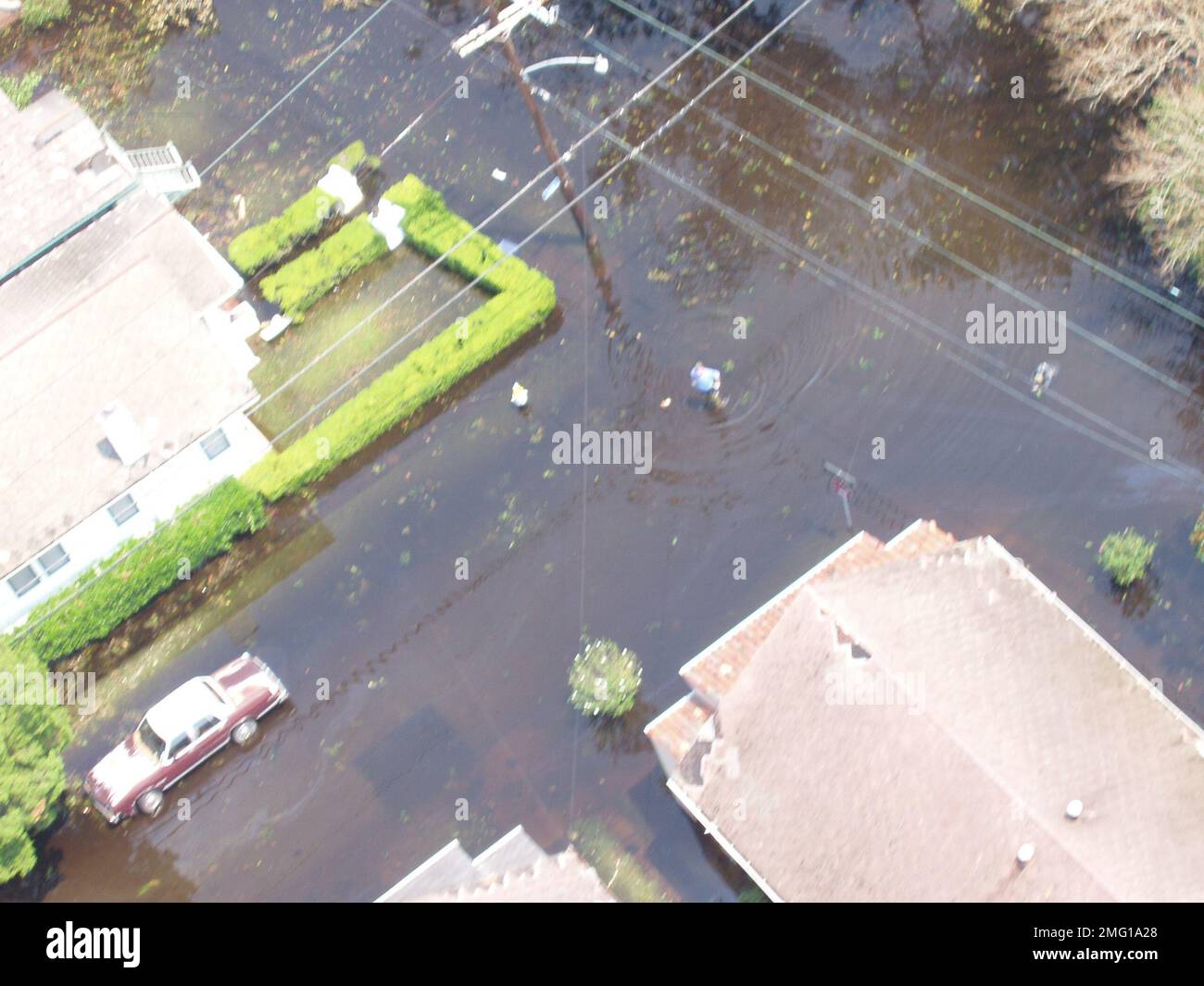 Aftermath - Flooding - Miscellaneous - 26-HK-36-172. aerial view of ...