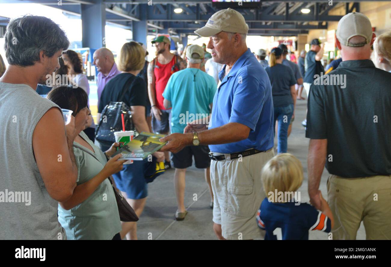 Museum Volunteer Bill Filbert, with the Hampton Roads Naval Museum ...