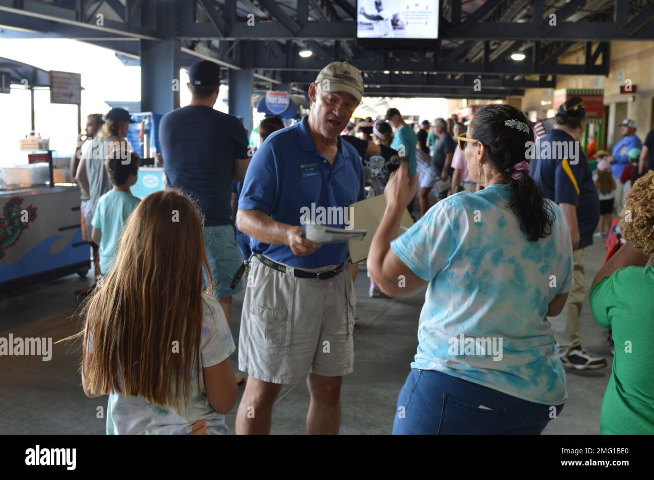 Museum Volunteers Bill Filbert, with the Hampton Roads Naval Museum ...
