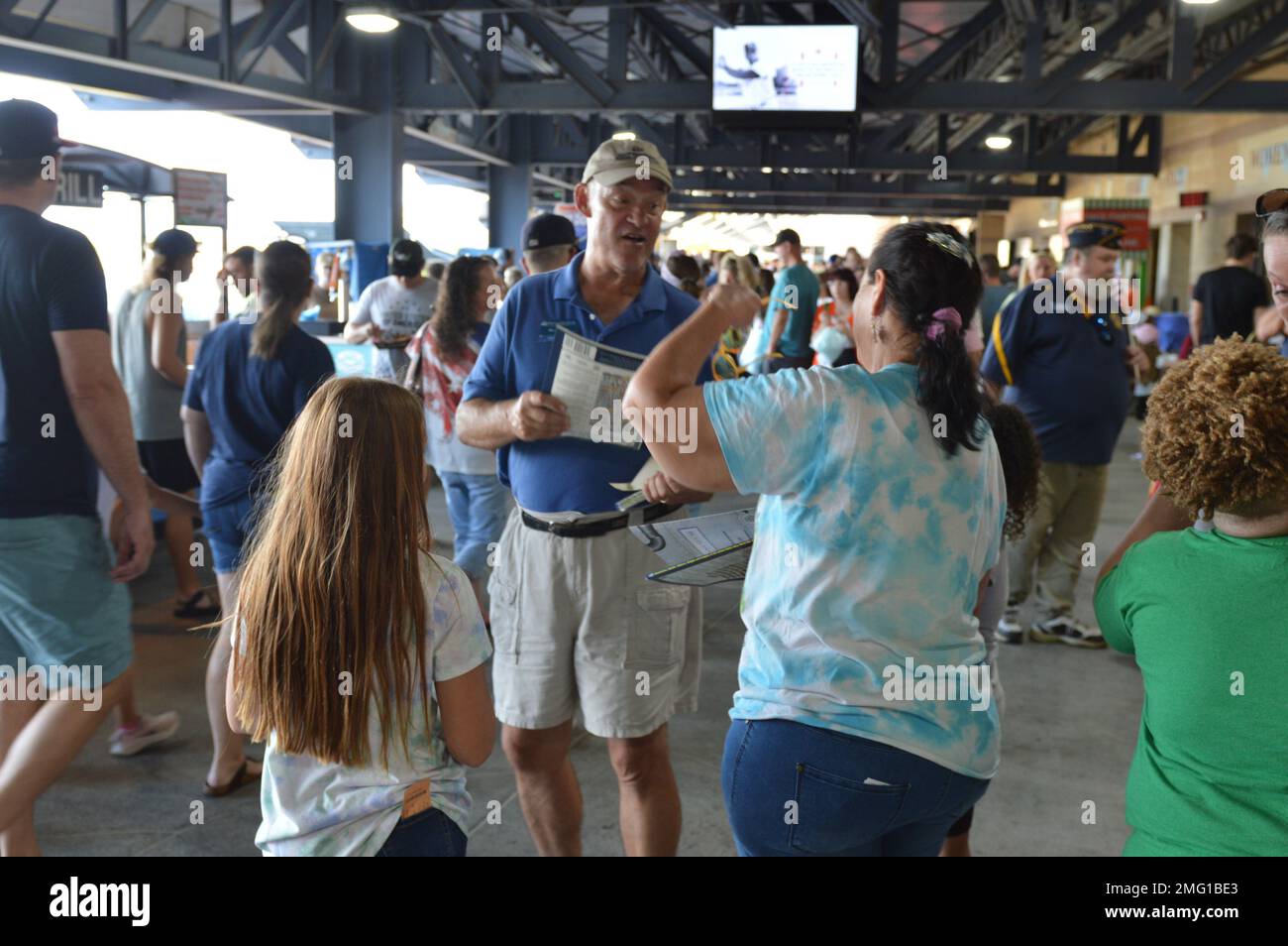 Museum Volunteers Bill Filbert, with the Hampton Roads Naval Museum ...