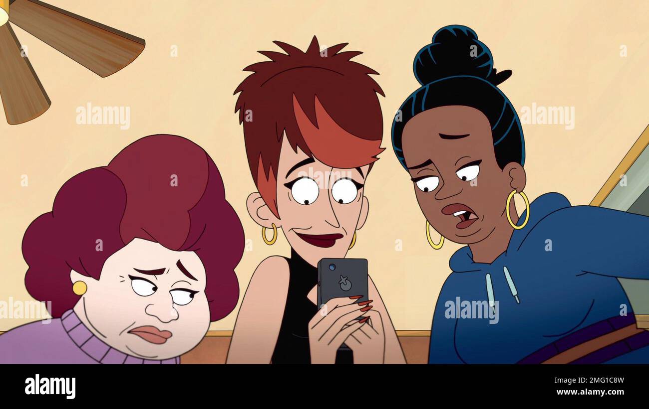 CHICAGO AUNT PARTY, from left: Zuzana (voice: Katie Rich), Diane ...