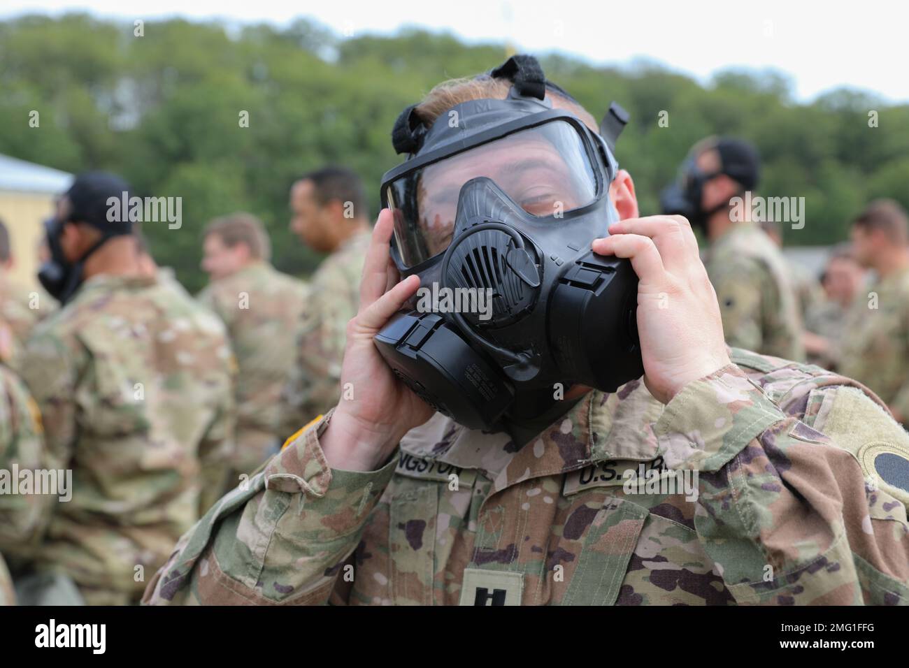 U.S. Army Capt. Kevin T. Livingston, public affairs officer-in-charge ...