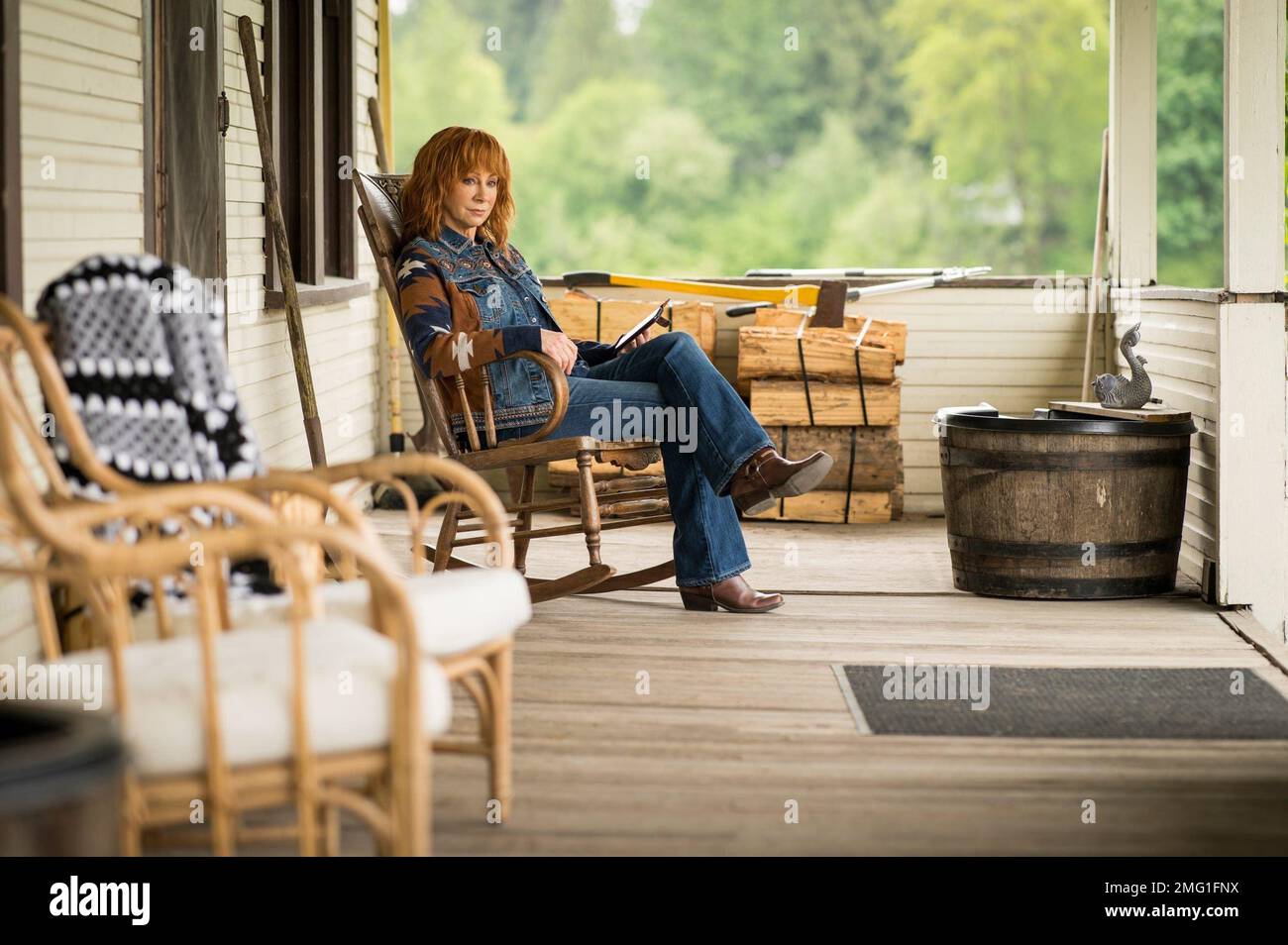 REBA MCENTIRE'S THE HAMMER, Reba McEntire, (aired Jan. 7, 2023). photo ...