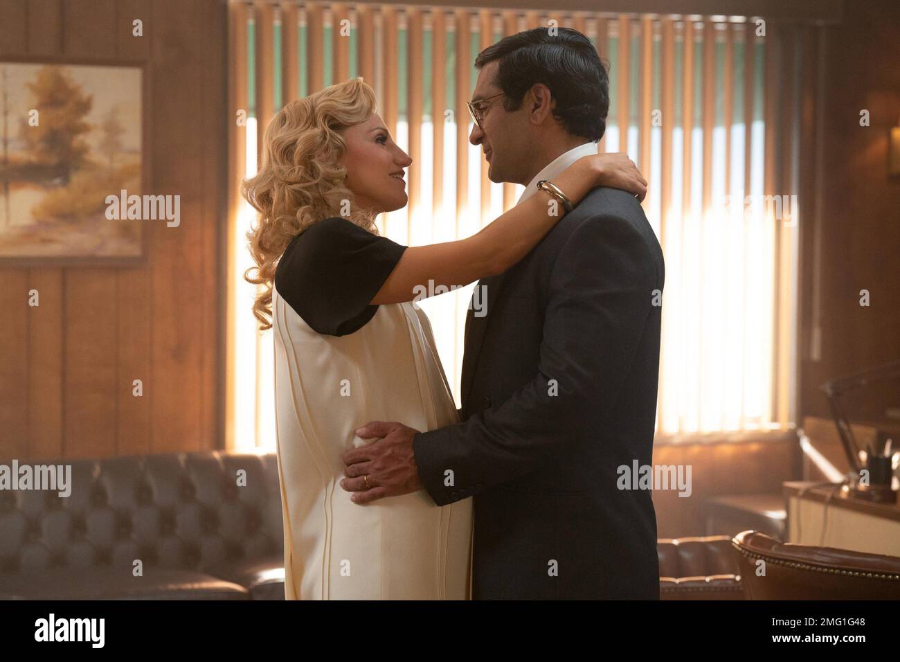 WELCOME TO CHIPPENDALES, from left: Annaleigh Ashford, as Irene, Kumail ...