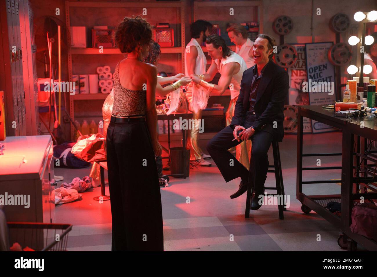 WELCOME TO CHIPPENDALES, from left: Juliette Lewis, as Denise, Murray ...