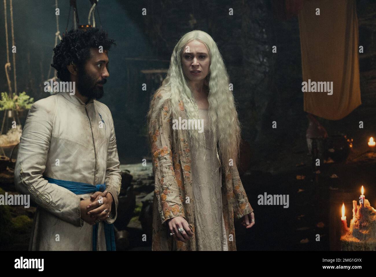 THE WITCHER: BLOOD ORIGIN, from left: Zach Wyatt, Lizzie Annis, (Season ...